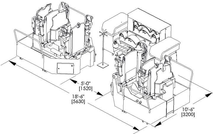 Three Operator Double Buck Unit